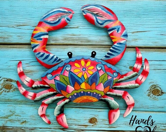 Crab Fish Decor Turtle Octopus Wall Nautical Coastal Home Sea Ocean ...