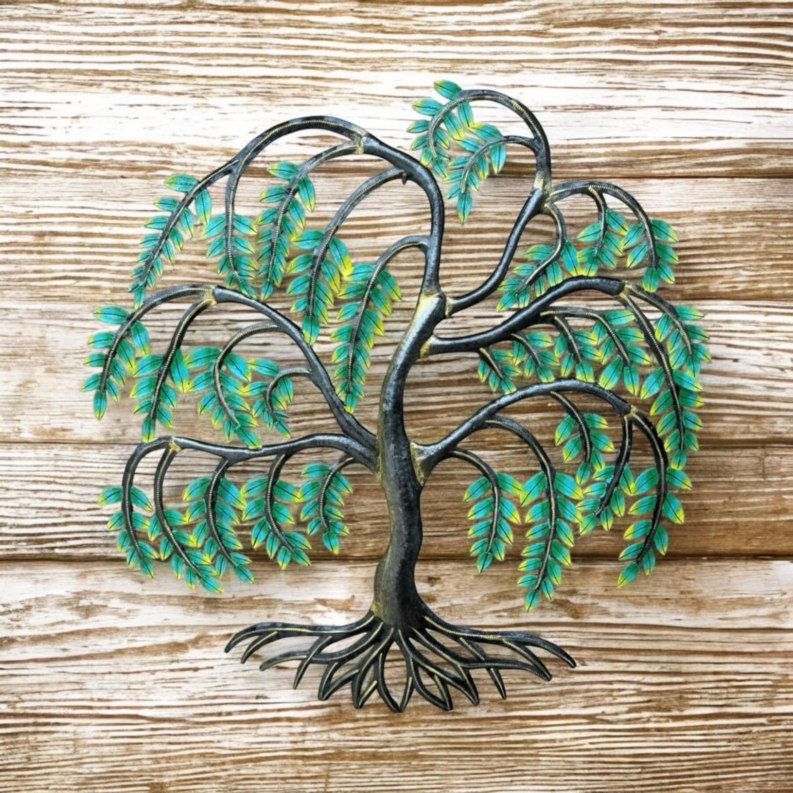 Tree of Life Décor Metal Tree Wall Art Nature-inspired Handcrafted Tree ...