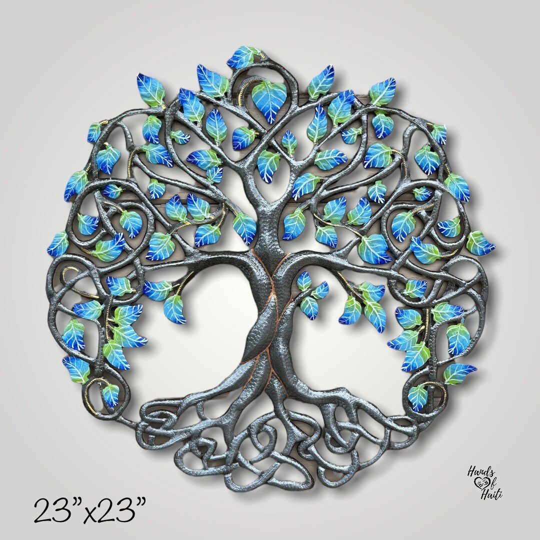 Tree of Life Décor Metal Tree Wall Art Nature-inspired Handcrafted Tree ...