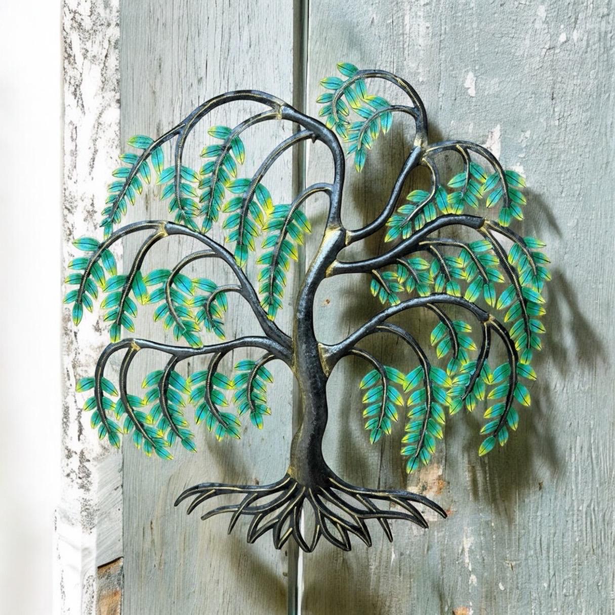 Tree of Life Décor Metal Tree Wall Art Nature-inspired Handcrafted Tree ...