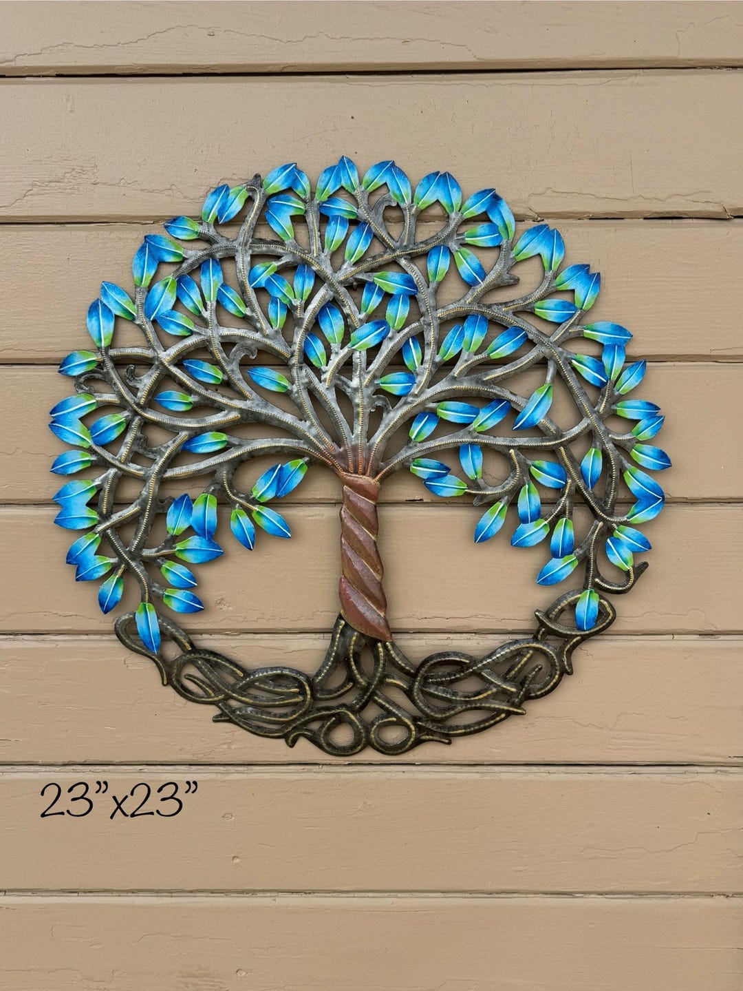 Tree of Life Décor Metal Tree Wall Art Nature-inspired Handcrafted Tree ...
