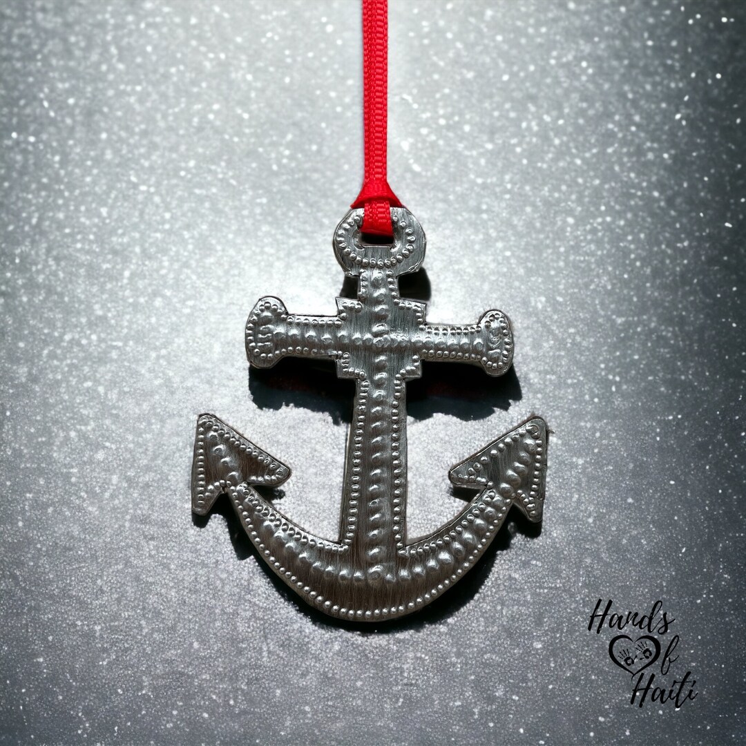 Anchor Ornament Christmas Tree North Star Nativity Manger Noël Haiti ...