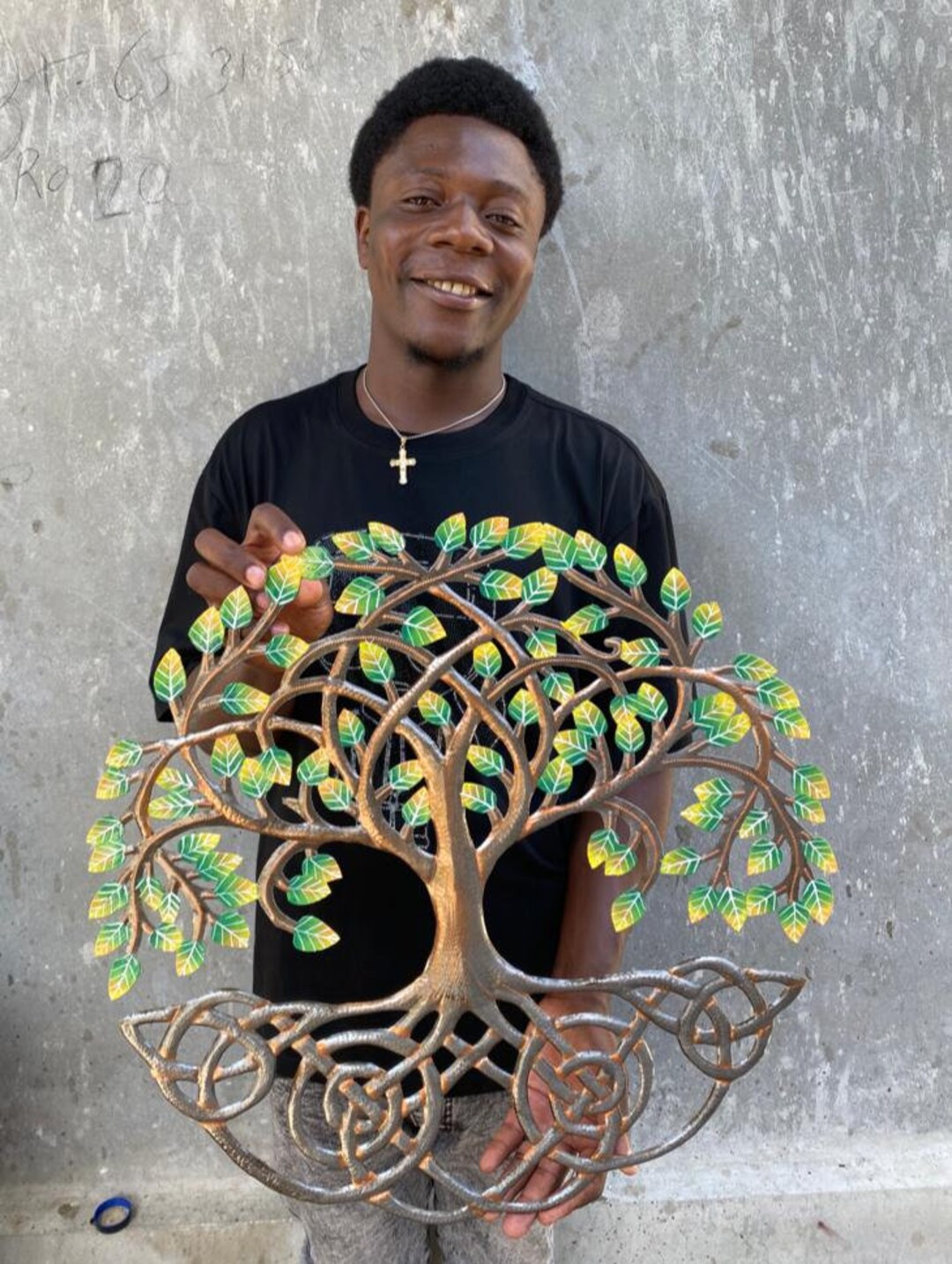 Tree of Life Décor Metal Tree Wall Art Nature-inspired Handcrafted Tree ...