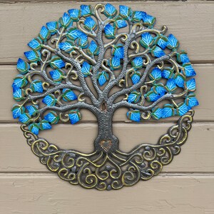 Tree of Life Décor Metal Tree Wall Art Nature-inspired - Etsy