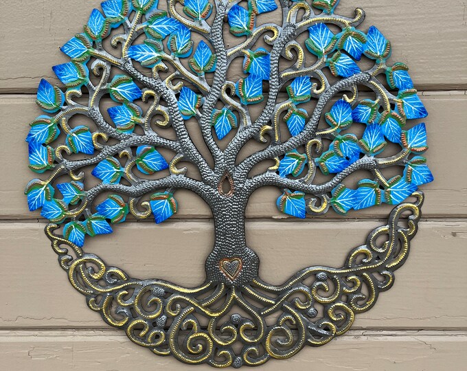 Tree of Life Décor Metal Tree Wall Art Nature-inspired Handcrafted Tree ...