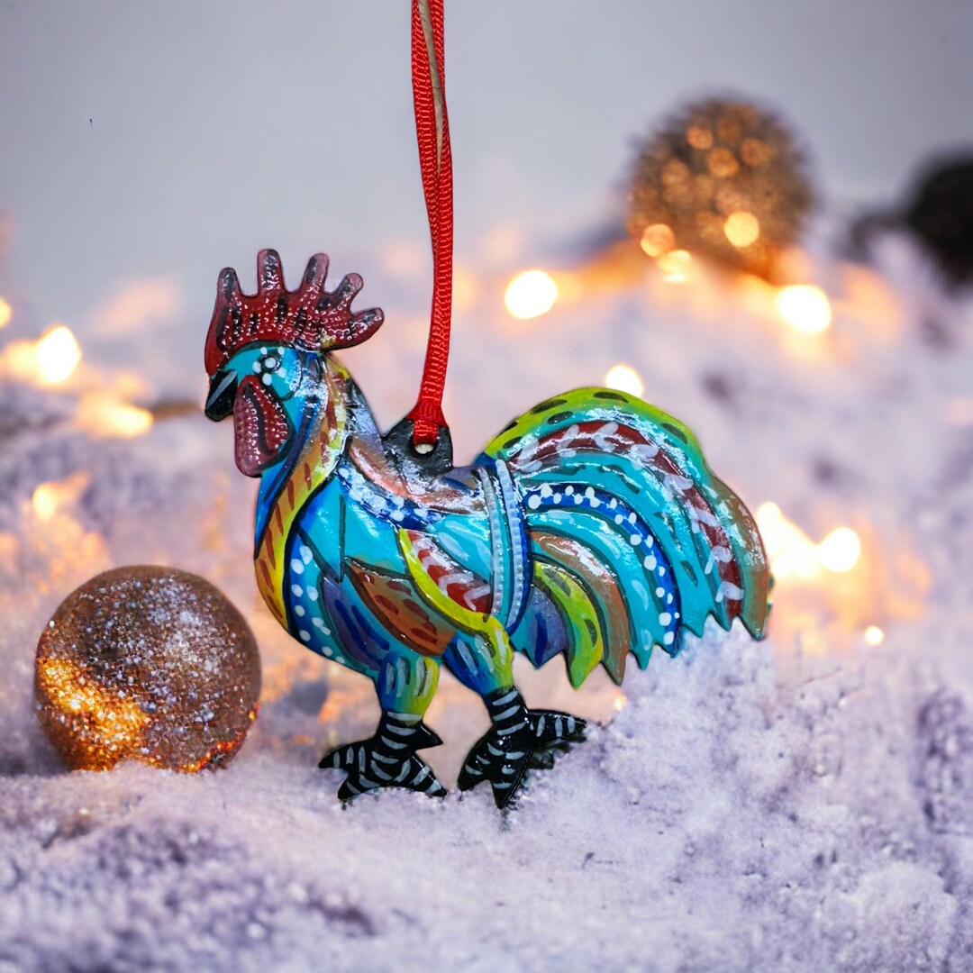 Rooster Ornament Farm Ranch Farmer Horse Chicken Rooster Animal Foster ...