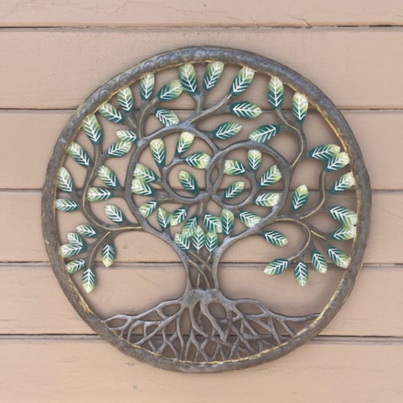 Metal Wall Art Tree - Etsy