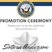 Navy Promotion Invitation | Enlisted | Officer | Military | Digital ...