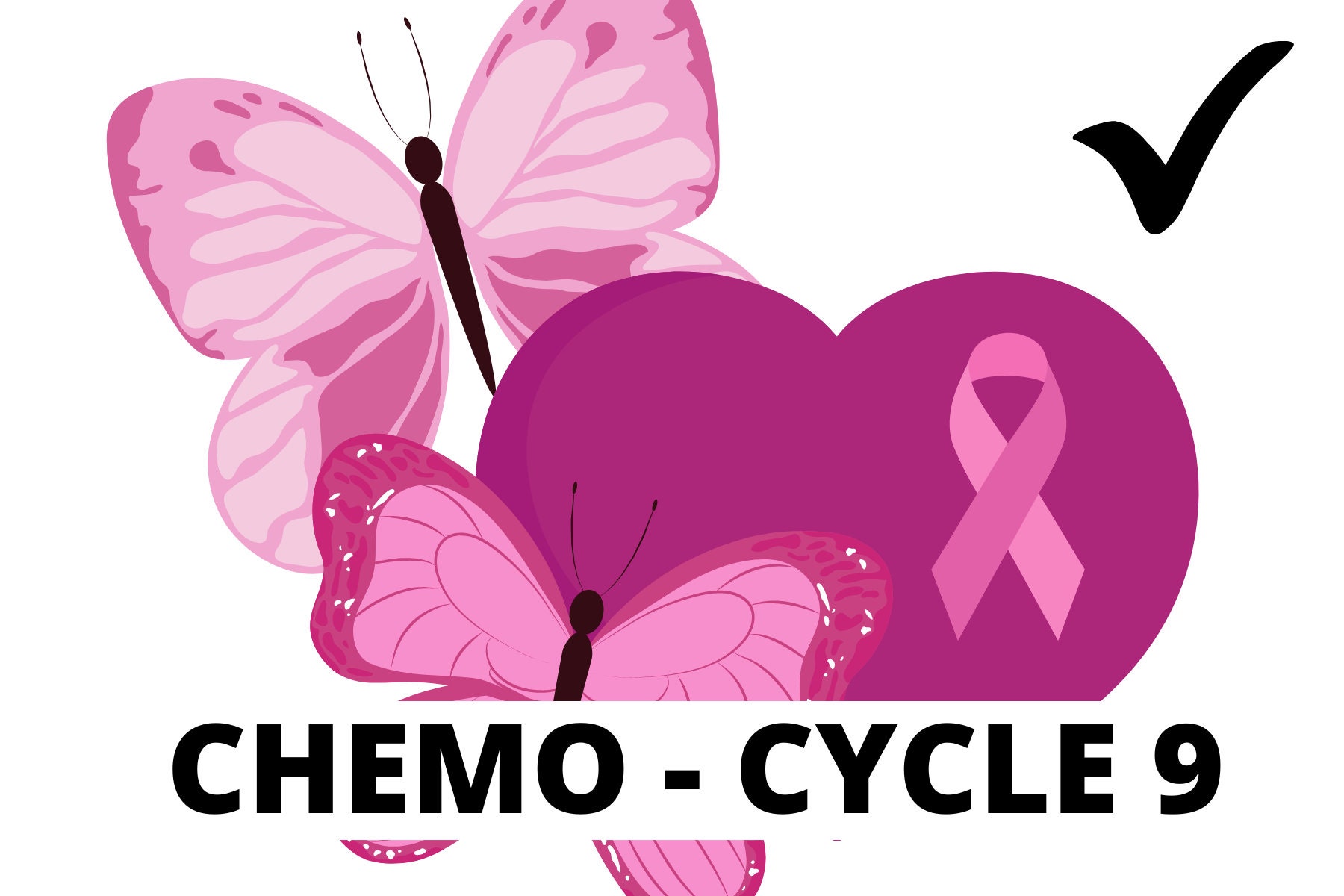 Breast Cancer Chemotherapy Signs DIGITAL Download - Etsy