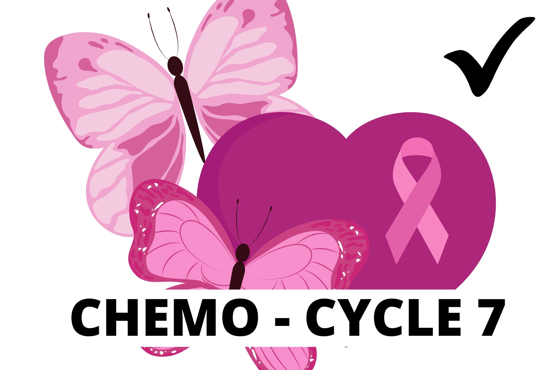 Breast Cancer Chemotherapy Signs DIGITAL Download - Etsy