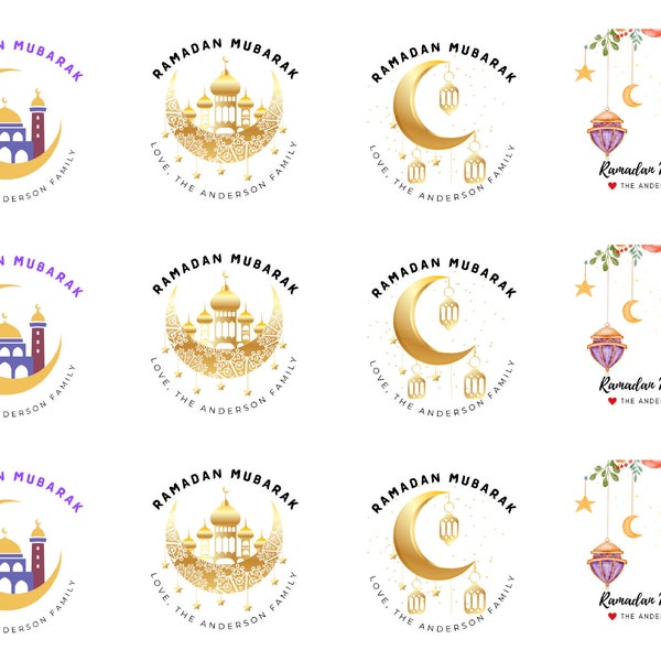 Ramadan Stickers - Etsy