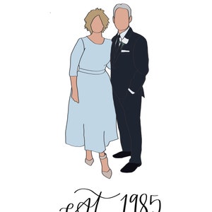 Minimalist Digital Illustration, Digital Portrait, Custom Illustration ...