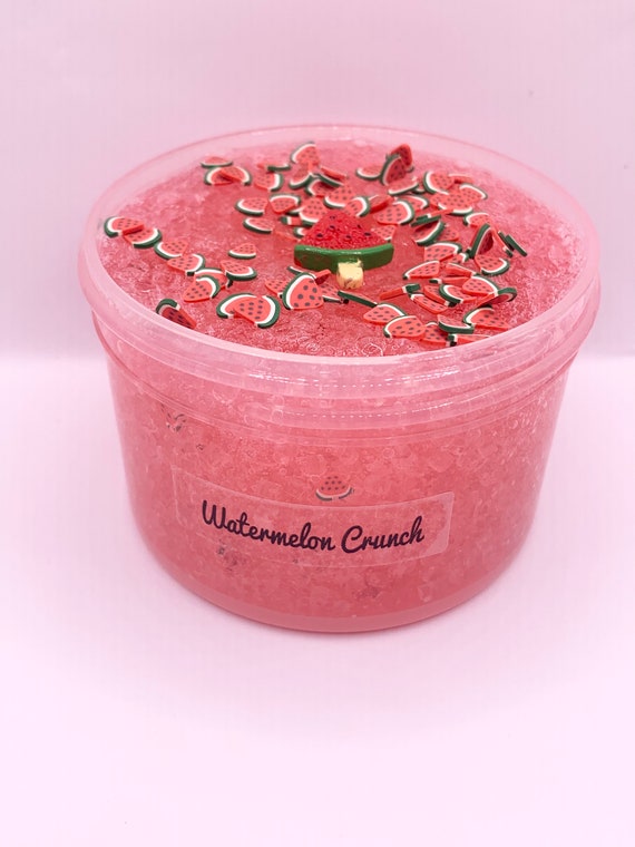 Watermelon Sugar Scrub Slime - Etsy