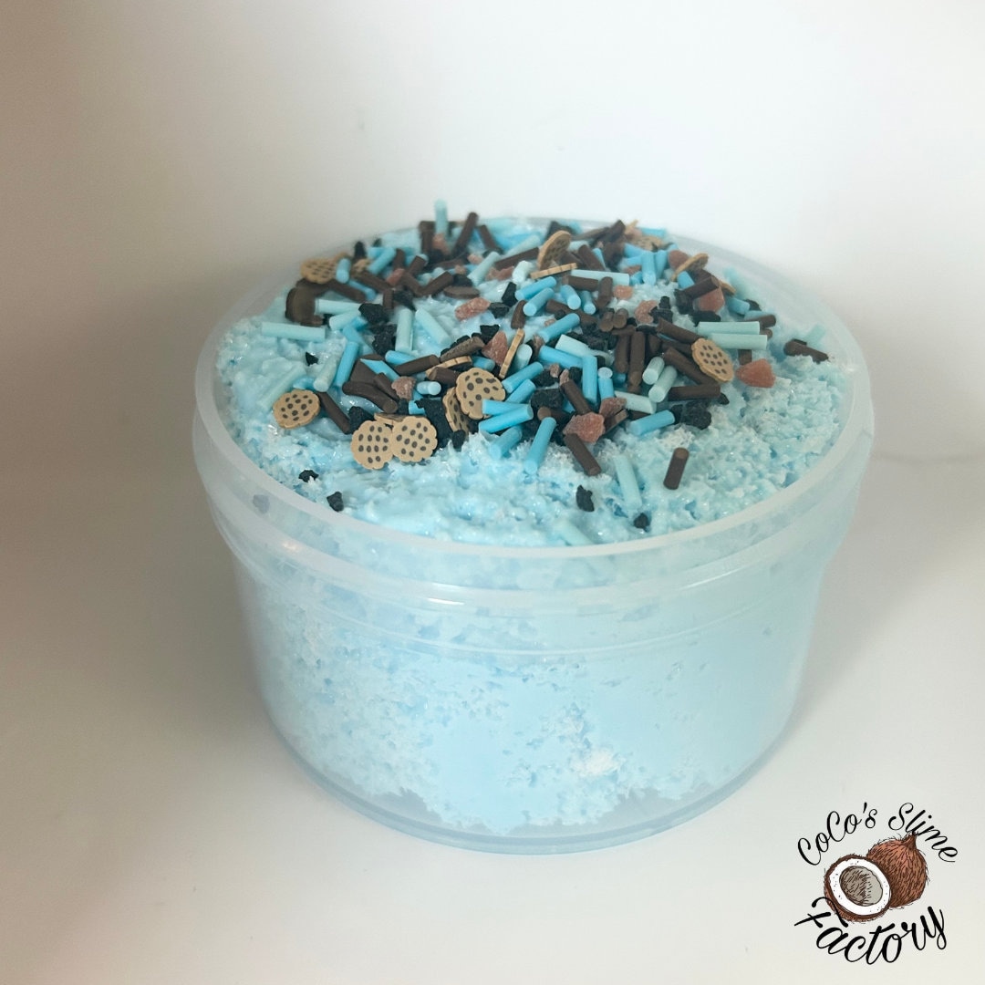 Cookie Monster Fizz Slime - Etsy