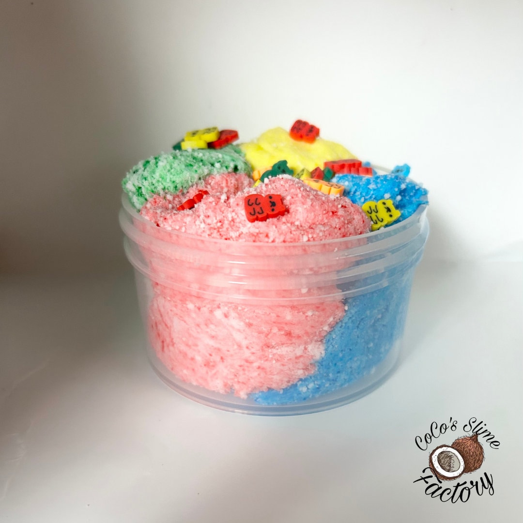 Gummy Bear Fluff Slime - Etsy