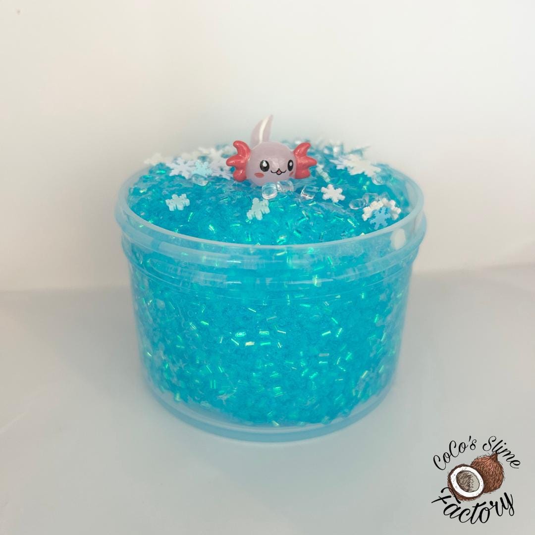 Winter Axolotl Slime - Etsy