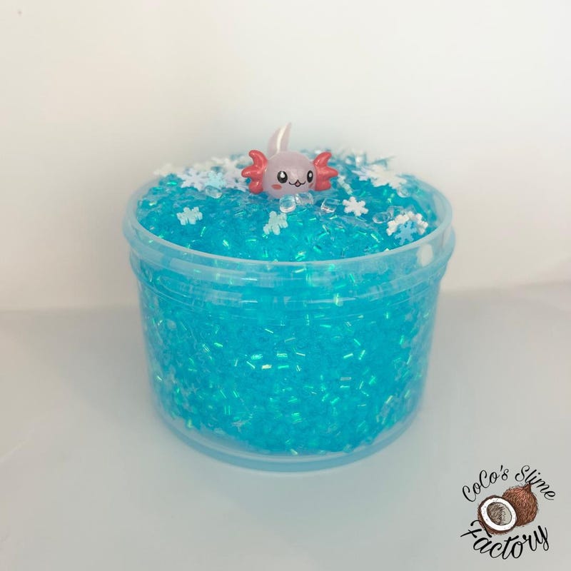 Axolotl Slime - Etsy