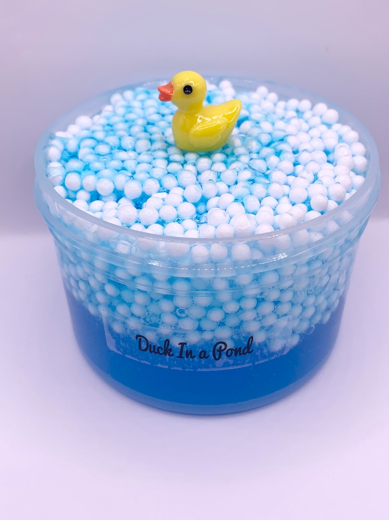 Duck in A Pond Slime - Etsy