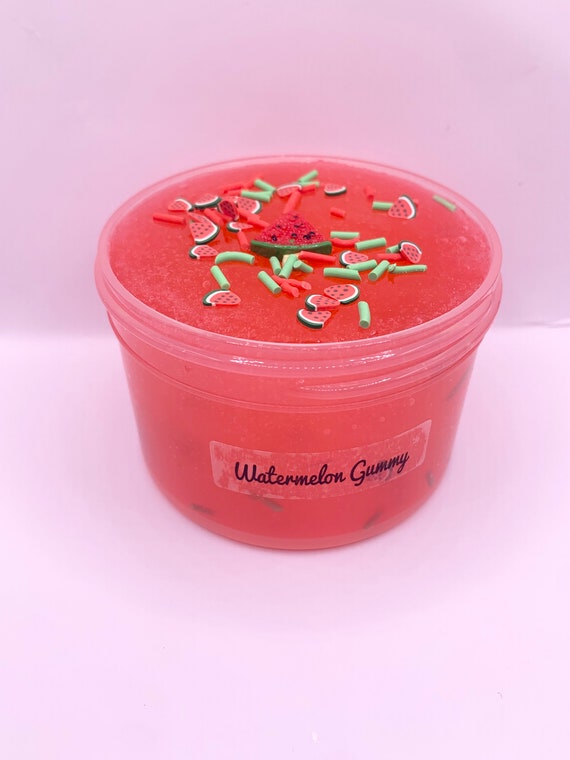 Watermelon Gummy Jelly Slime - Etsy