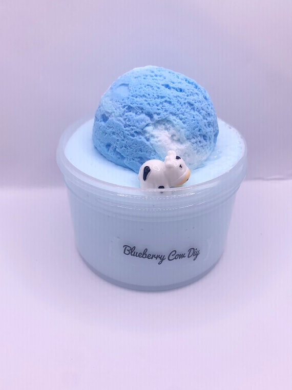 Blueberry Cow Diy Slime - Etsy