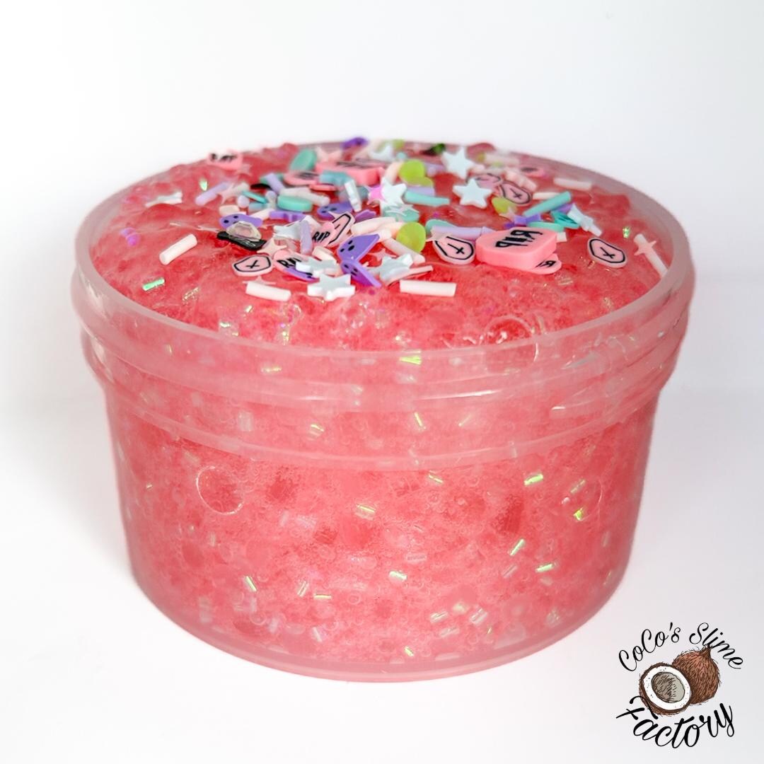 Kawaii Pink Graveyard Slime - Etsy