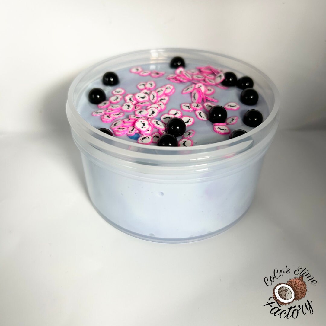 Cotton Candy Boba Slime - Etsy