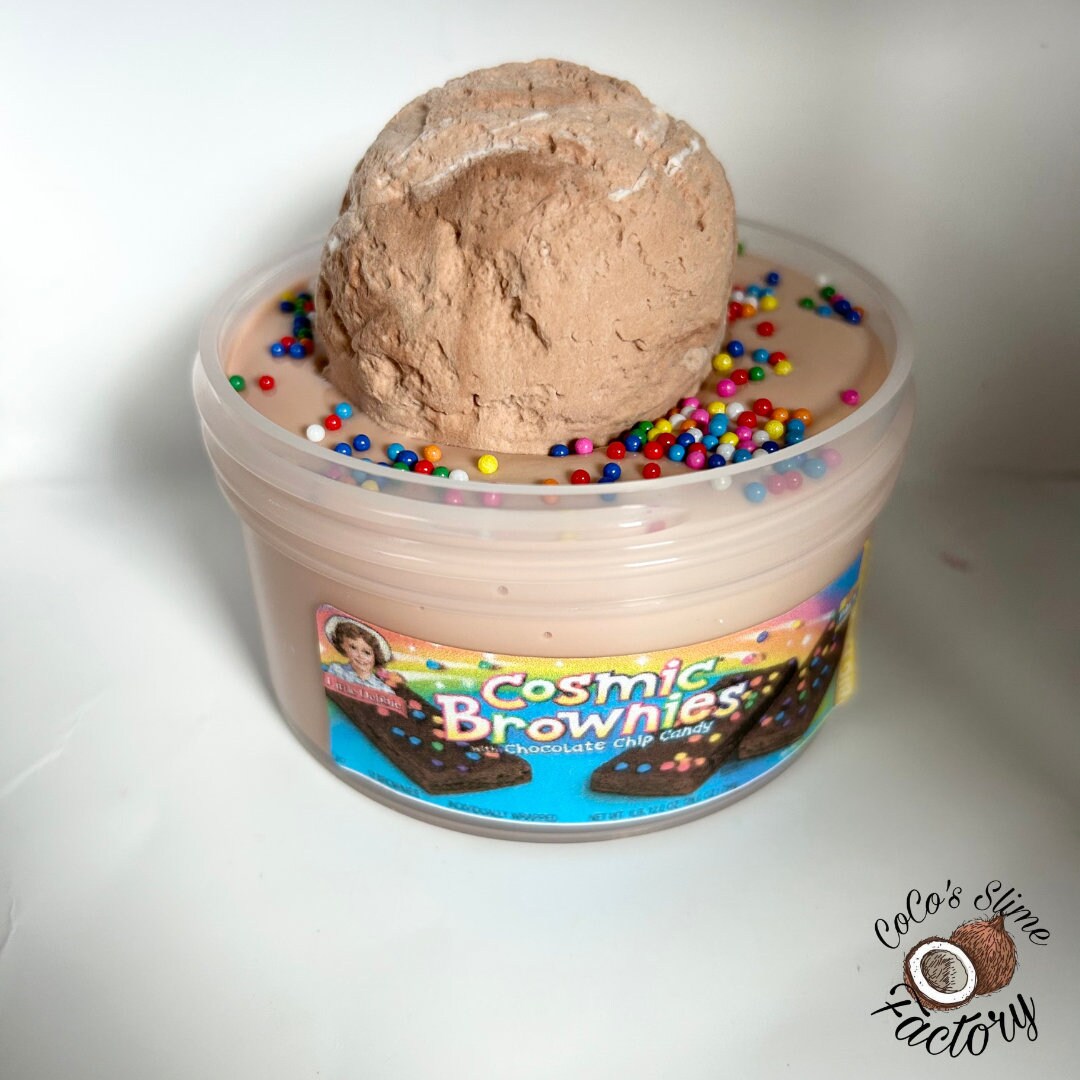Cosmic Brownie Scoop Diy Slime - Etsy