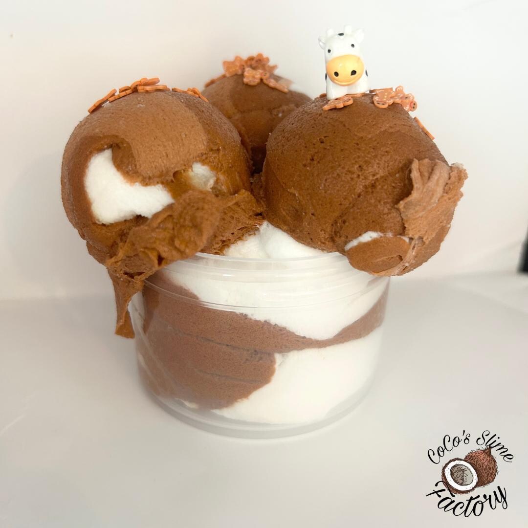 Gingerbread Cow Slime - Etsy
