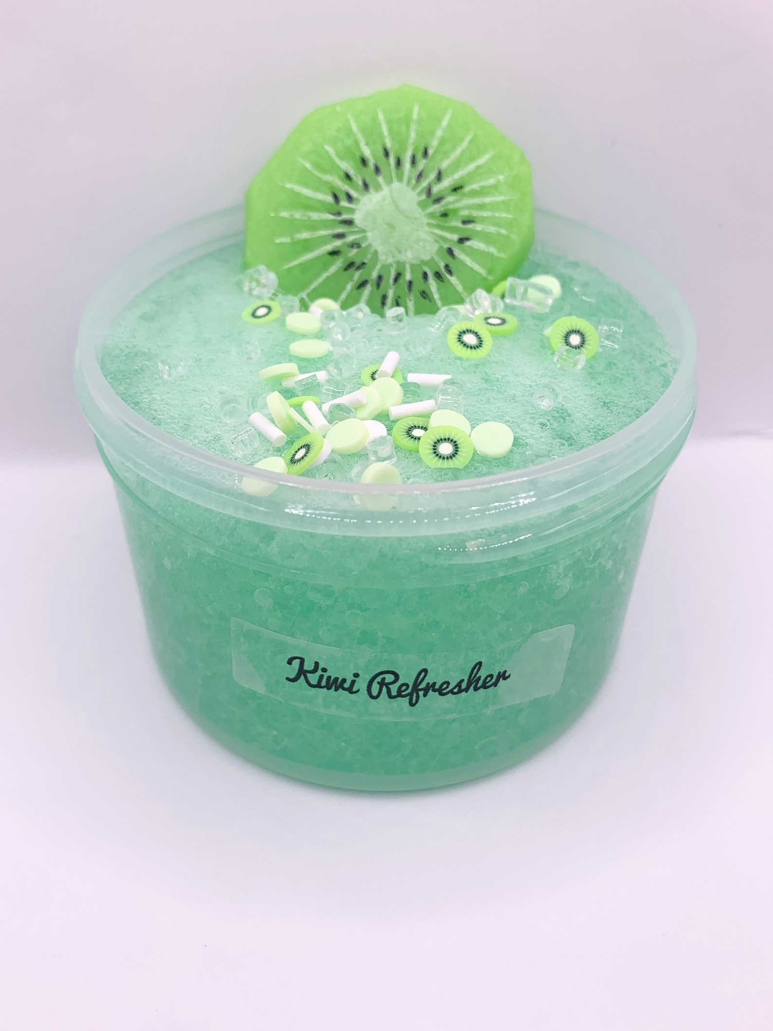 Kiwi Sugar Scrub Slime - Etsy