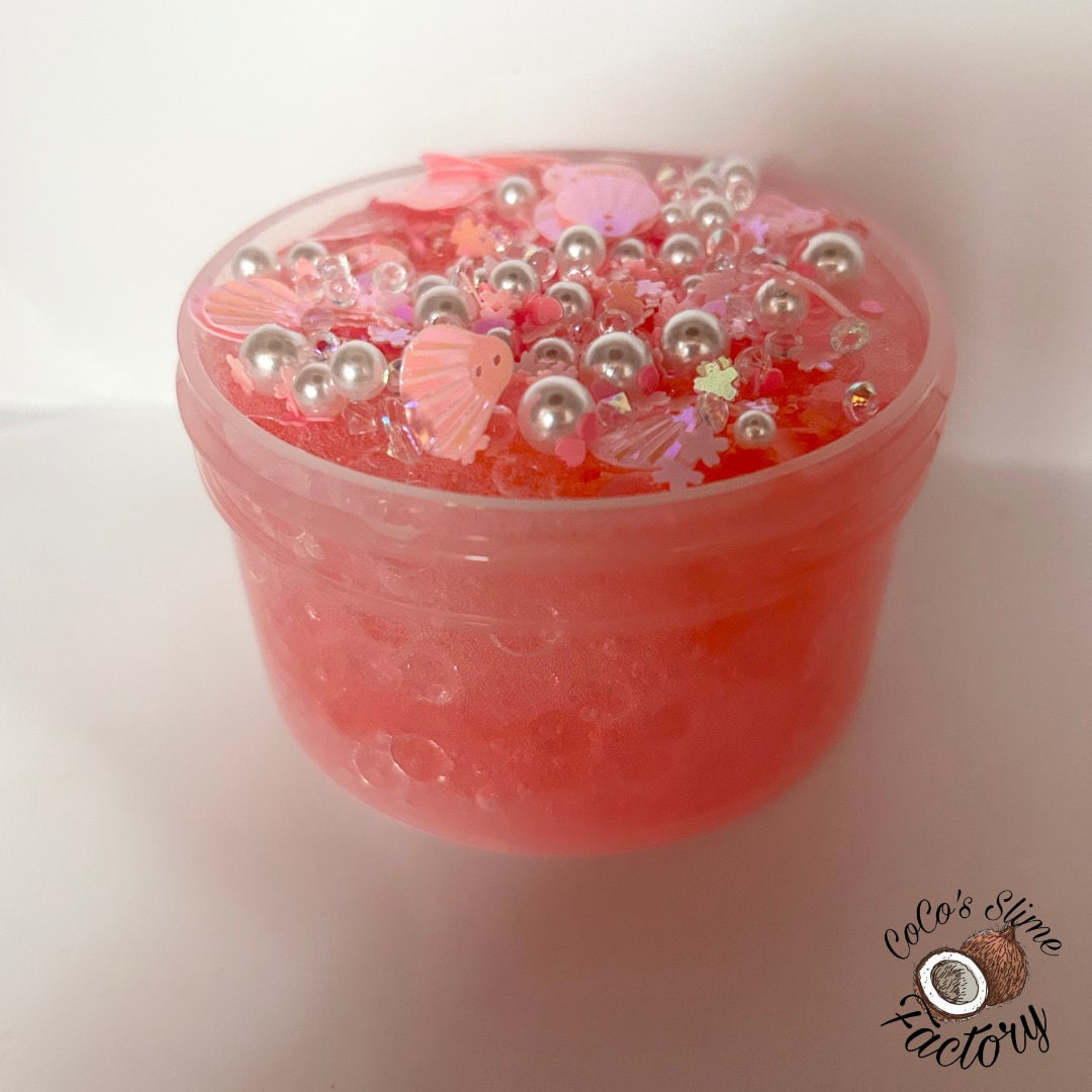 Pretty Pink Sea Shell Slime - Etsy