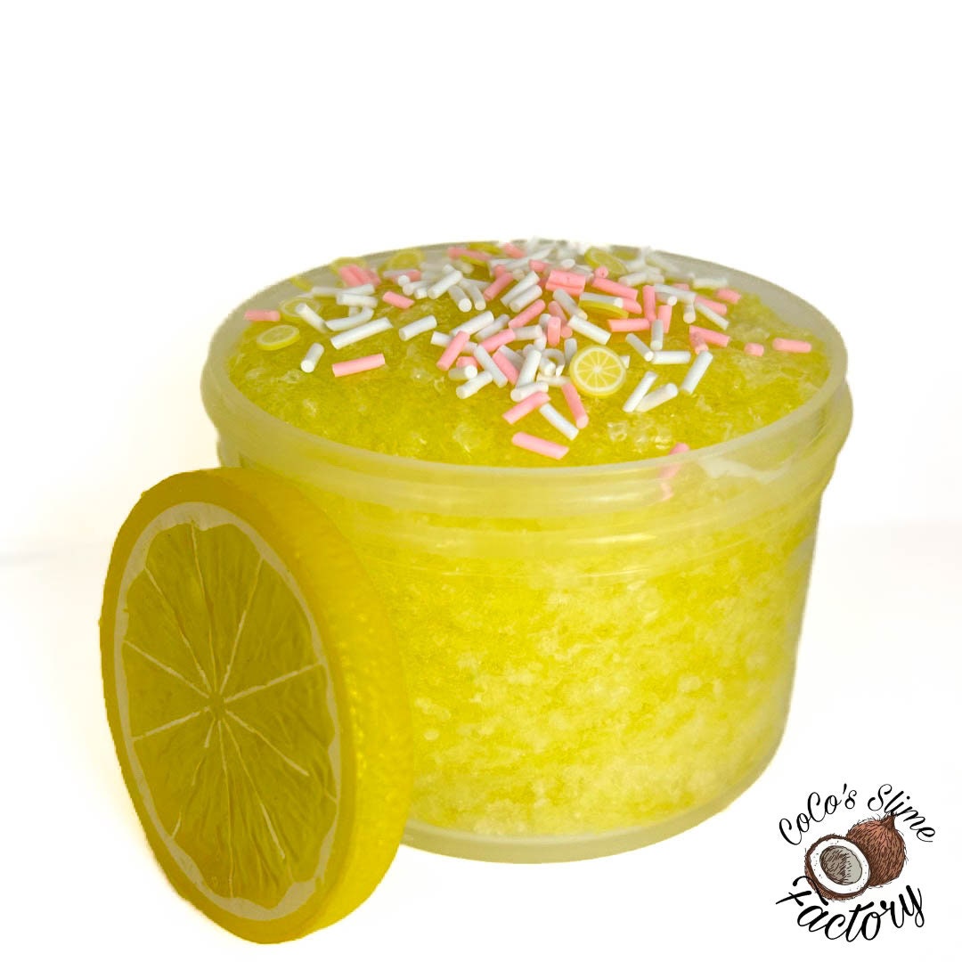Frozen Lemonade Slime - Etsy