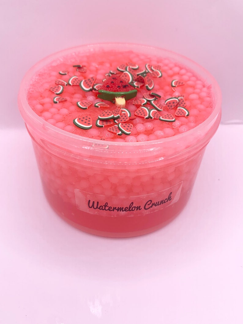 Watermelon Crunch Slime - Etsy