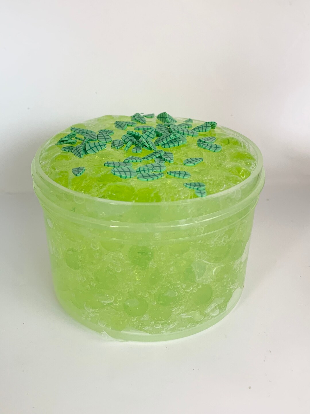 Green Tea Bubbles Slime - Etsy