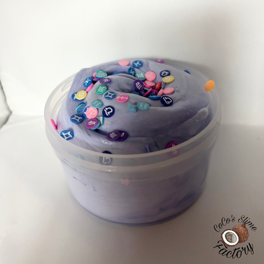 Zodiac Fluff Slime - Etsy