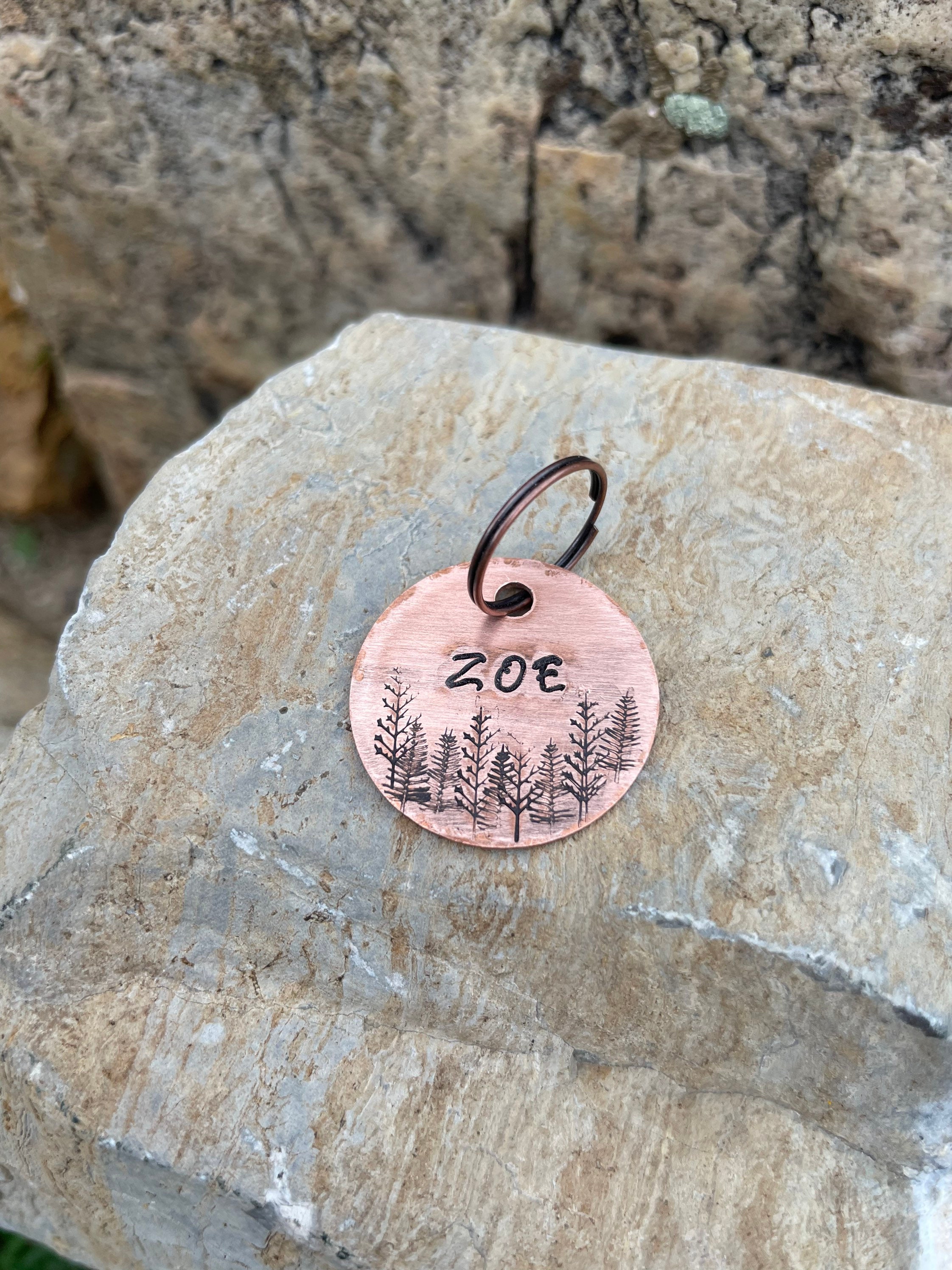 Custom Pet Tag - Pet ID Tags - Copper Dog Tag - Personalized Dog Tag ...