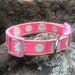 Pink Daisy Dog Collar - Daisy Dog Collars - Pink Dog Collars - Flower ...