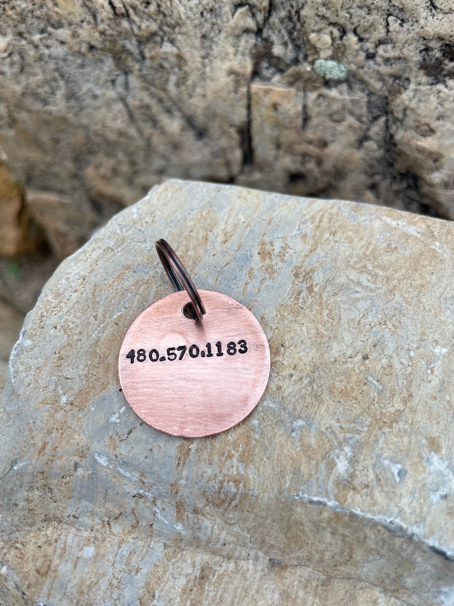 Custom Pet Tag - Pet ID Tags - Copper Dog Tag - Personalized Dog Tag ...