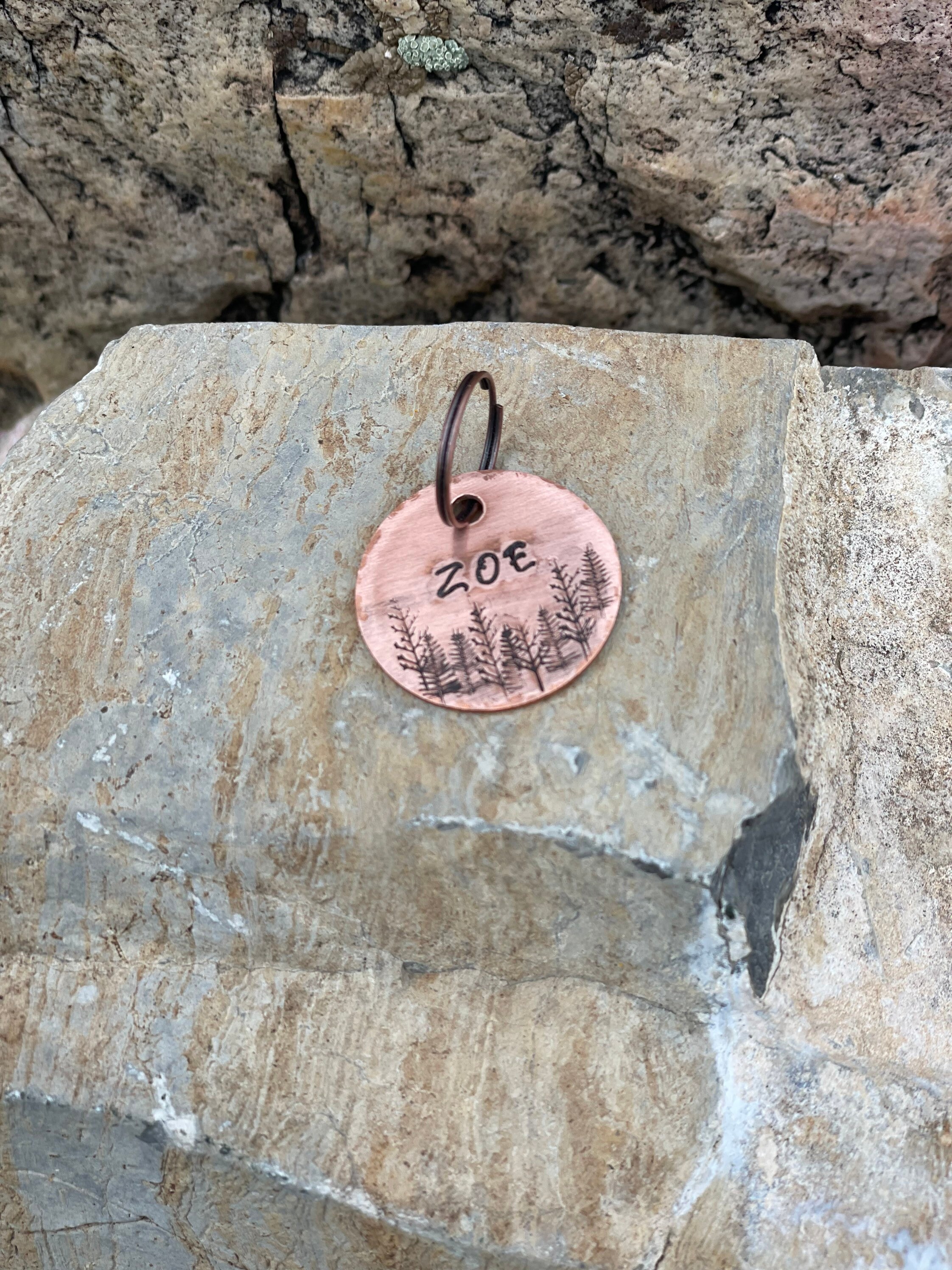 Custom Pet Tag - Pet ID Tags - Copper Dog Tag - Personalized Dog Tag ...