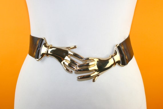Clasped hands belt - Gem