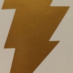 SHAZAM DC Logo Vinyl Sticker Decal Choose Color/size - Etsy