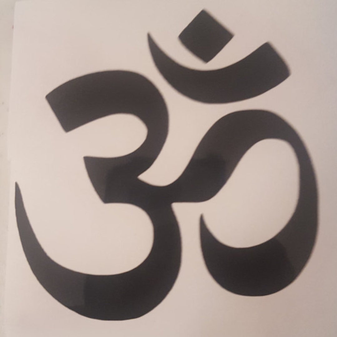 OM Vinyl Sticker Decal Hinduism Buddhism Choose Size Color - Etsy