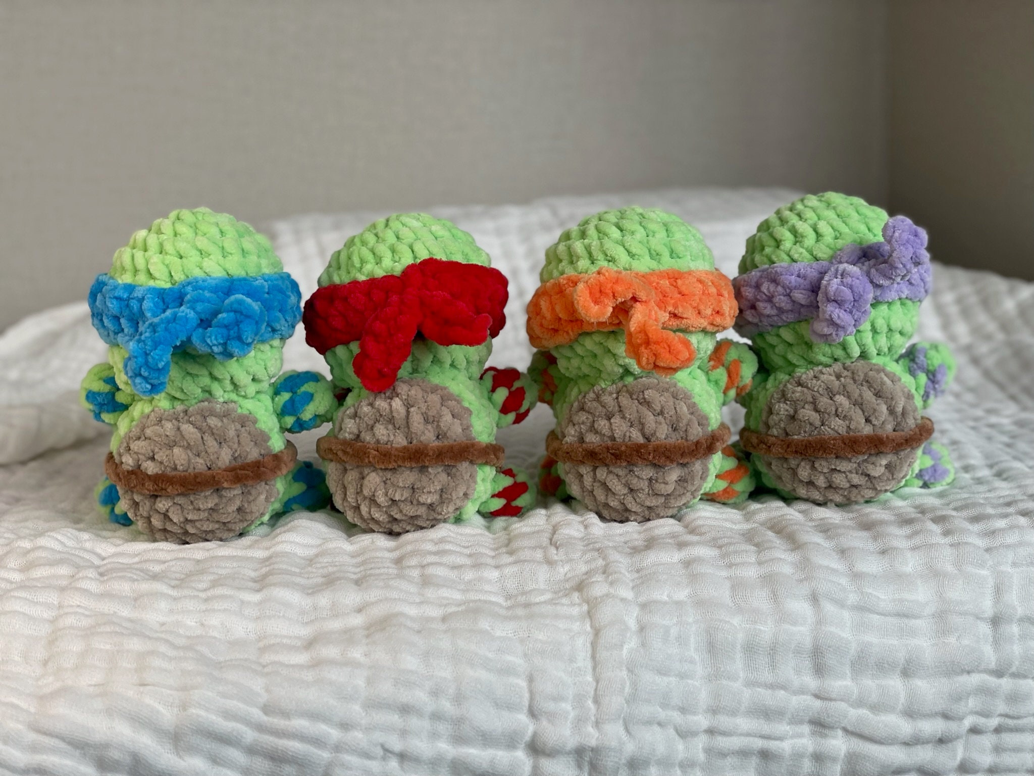 Ninja Turtle Crochet Pattern - Etsy