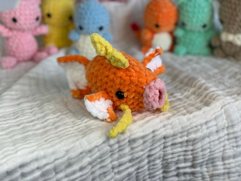 Mini Magikarp Puff Plushie Pokémon Stuffed Animal Cute Gift Toy for ...