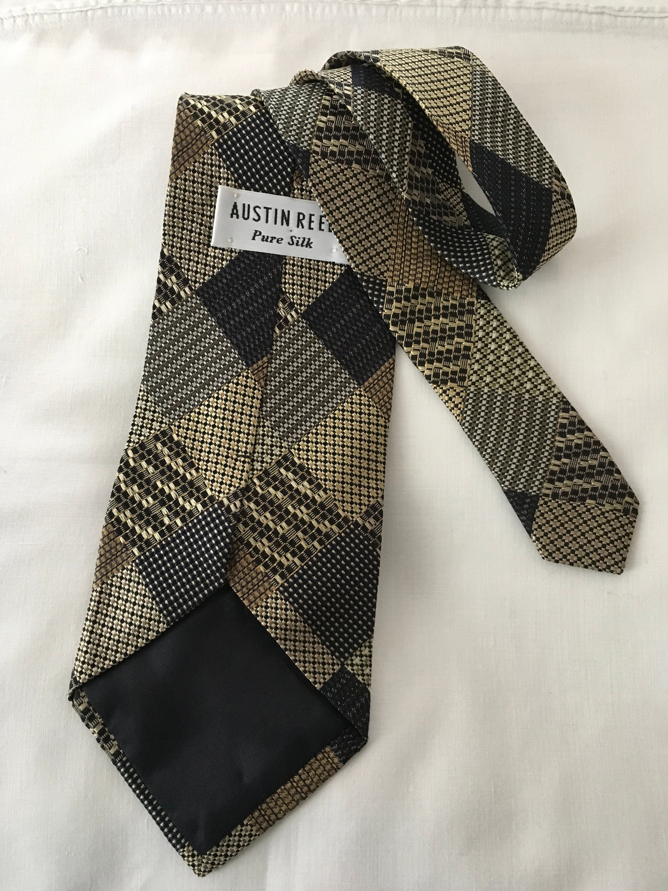 Vintage Austin Reed Pure Silk Tiemenswearclassic - Etsy