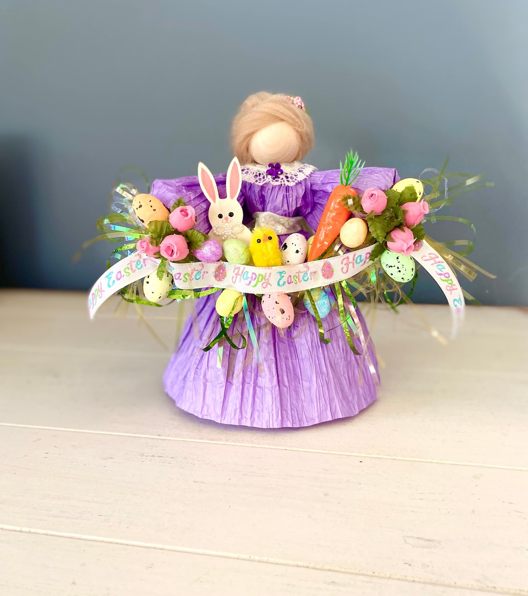 Handmade Easter Doll. Unique Easter Decor. Easter Table. Country Corn ...