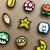 Super Mario Power-ups Magnet Set Small 9 Pcs. - Etsy