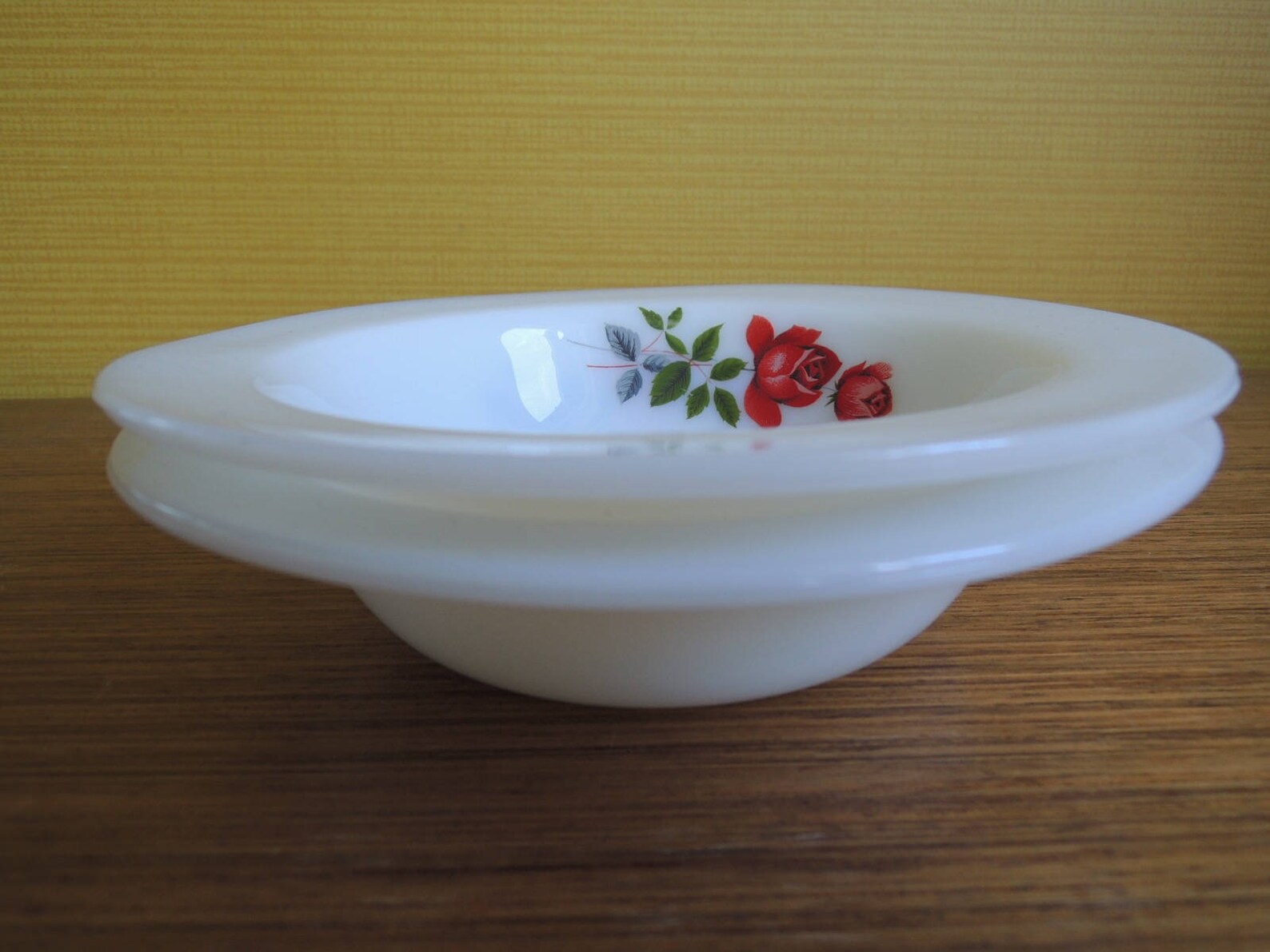 A Pair of Vintage Jaj Pyrex June Rose Pattern Desert Bowls / - Etsy