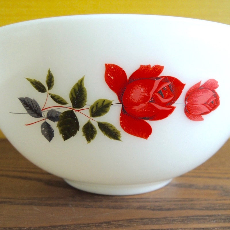 Rose Pyrex - Etsy