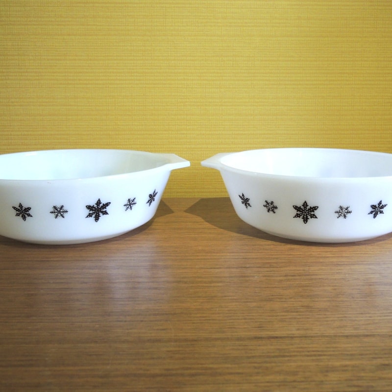 Pyrex Snowflake - Etsy