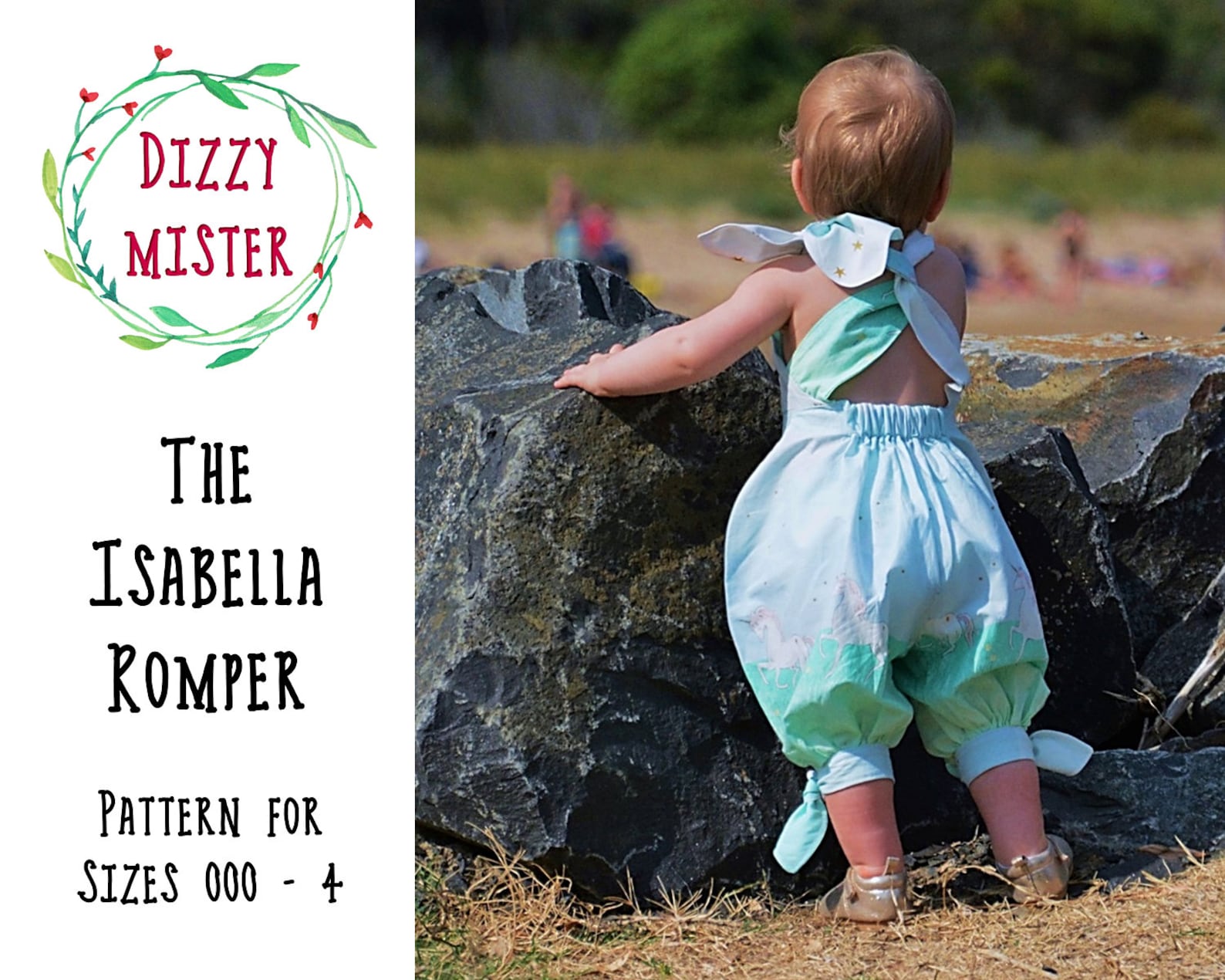 Girls Romper Sewing Pattern, Baby Girl PDF Pattern, Girl Sewing Digital ...